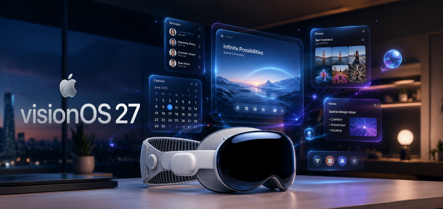 Apple OS 27 : découvrez toutes les nouveautés du Vision Pro 2026